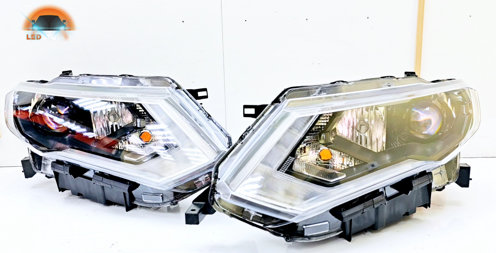 Фары светодиодные Nissan X-Trail T32 2017-2021рестайлинг от Ledstudio