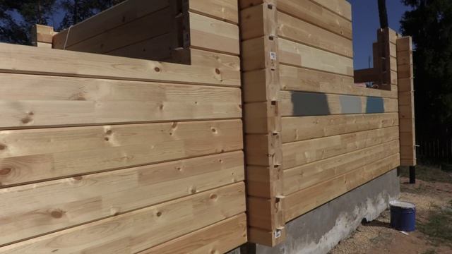 Клееный брус Палекс! Новый профиль нашего клееного бруса из ангарской сосны