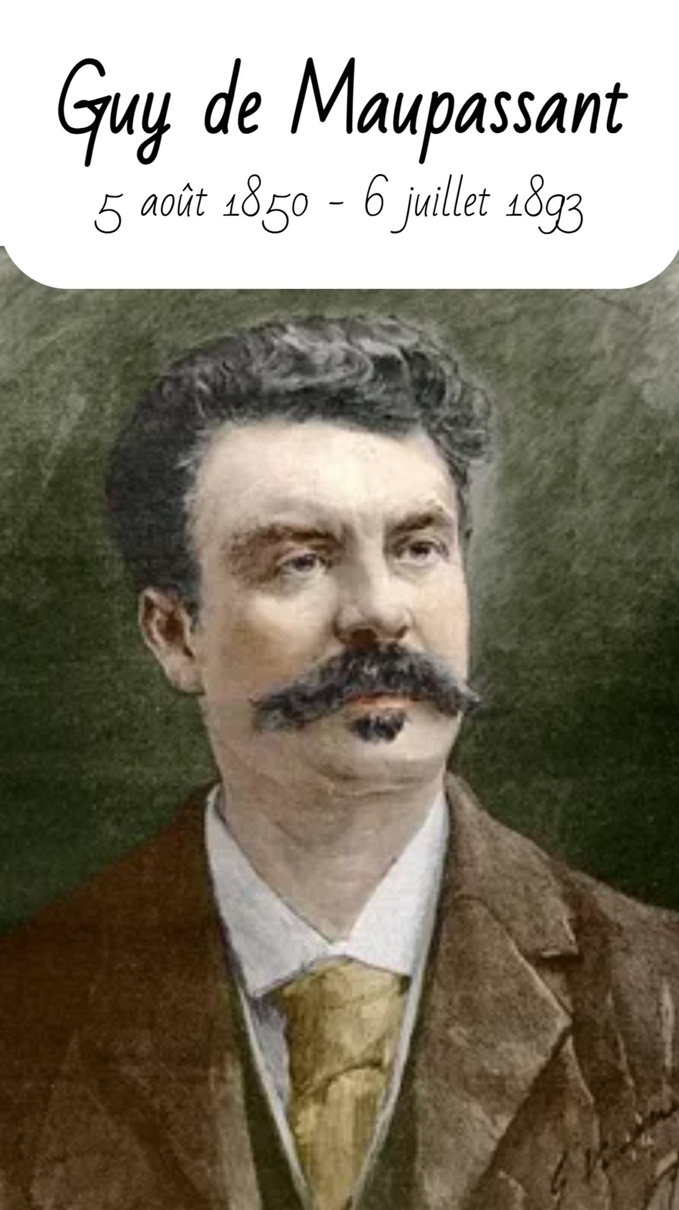 Писатели Франции: Guy de Maupassant