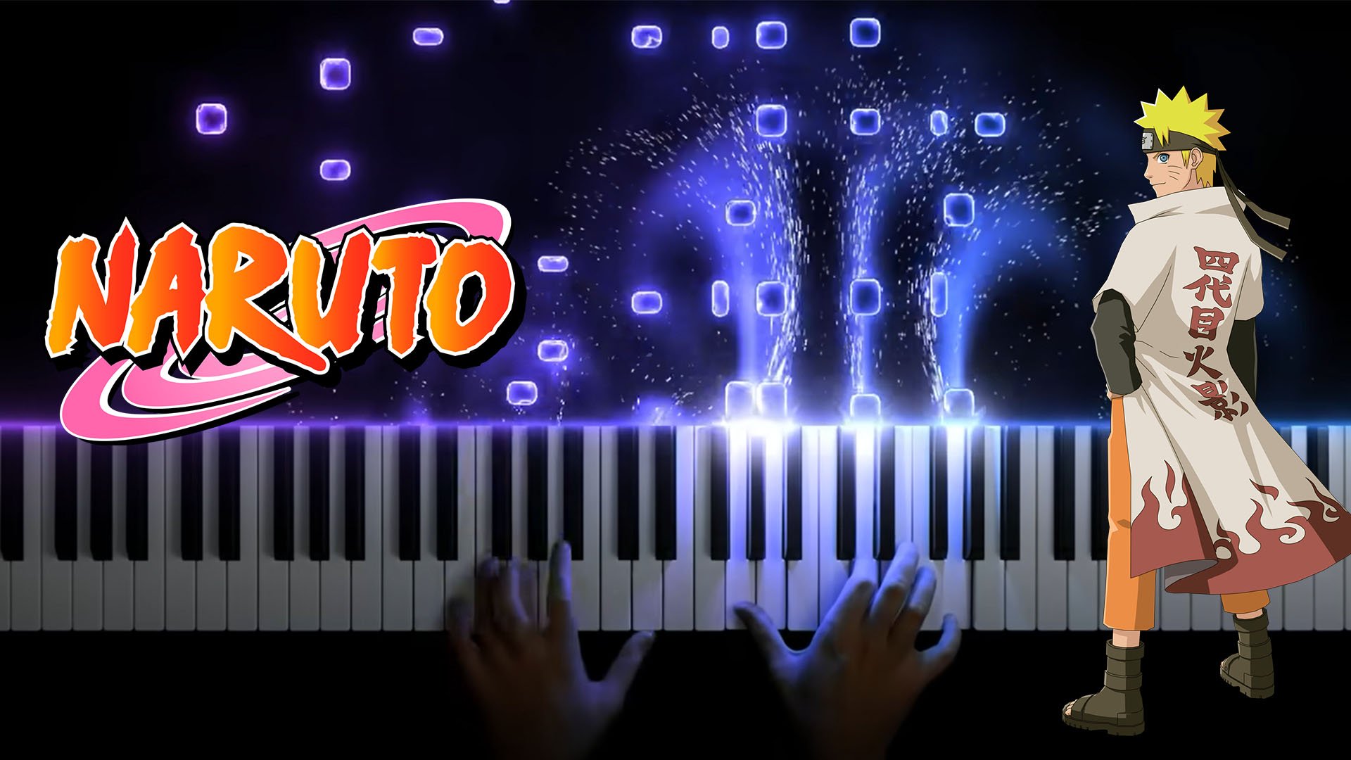 Naruto - Sadness and Sorrow (версия на пианино)