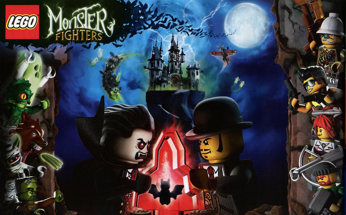 Lego Monster Fighters 9463 The Werewolf Build & Review