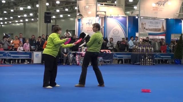 Показательные выступления Татьяна, Юля и Пегас