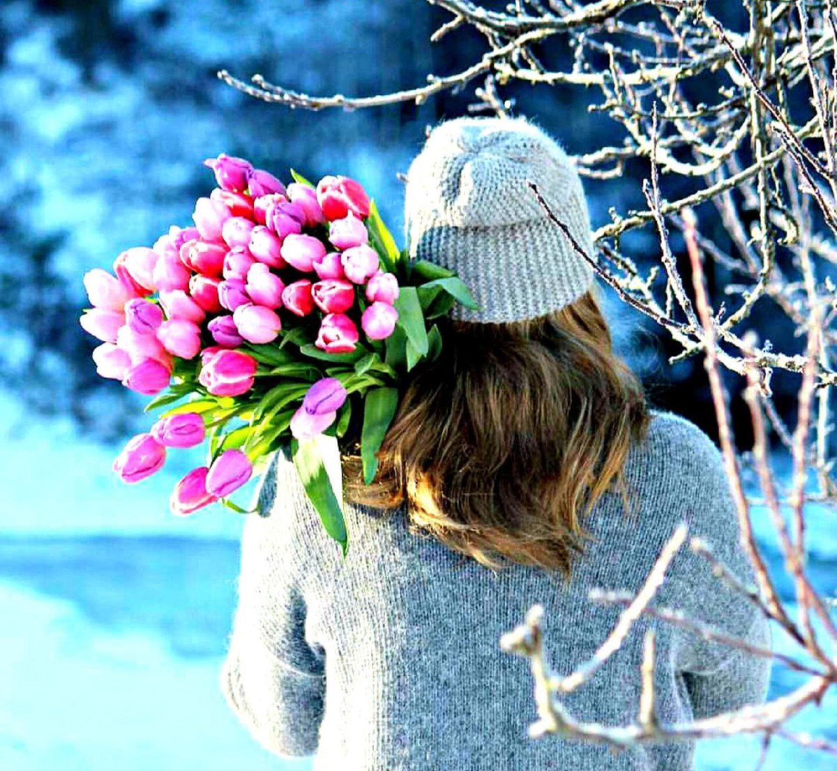 Ура, ВЕСЕННЕГО НАСТРОЕНИЯ!  Музыкальная Открытка!