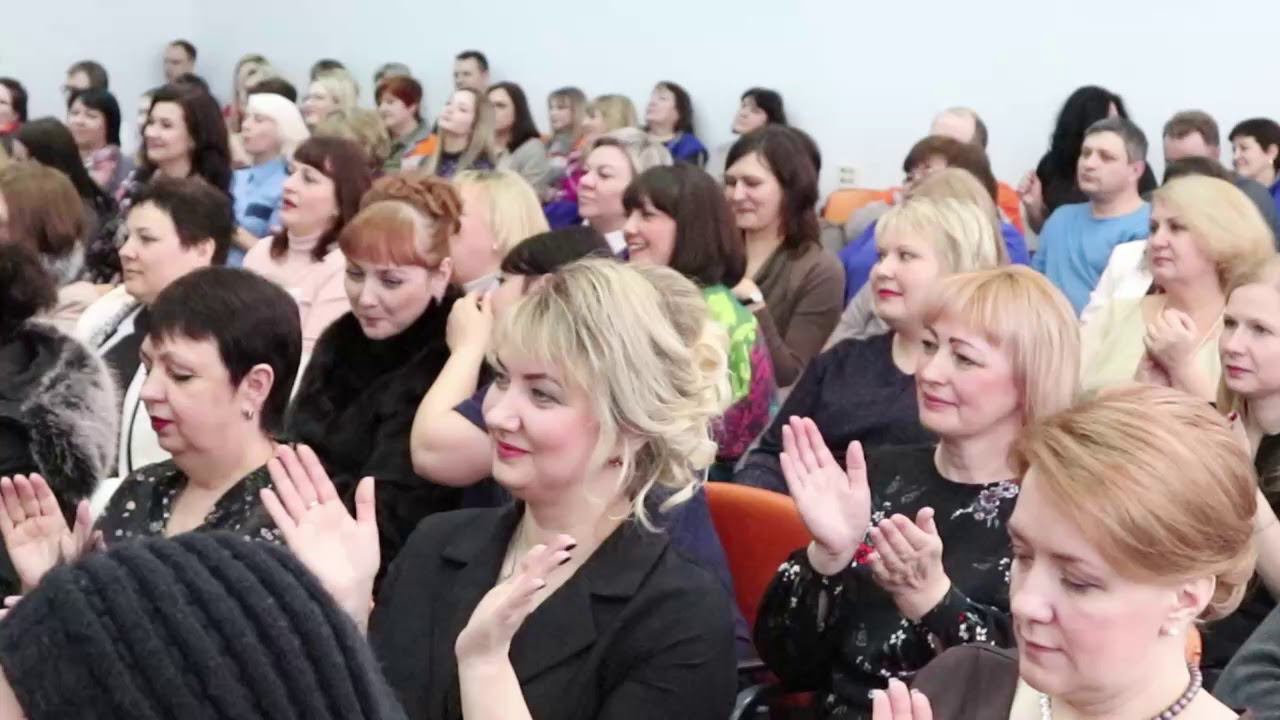 Фрагмент праздничного концерта в честь 8 марта