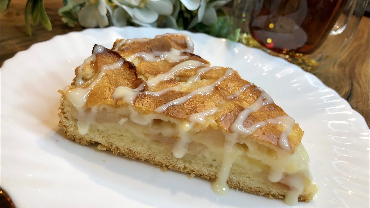 Простой яблочный пирог — из самых доступных продуктов