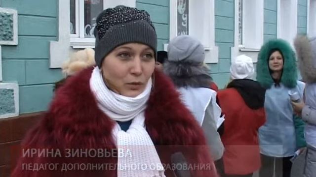 Студенты многопрофильного колледжа провели акцию 'О вреде алкоголя'. Декабрь 2010 год.