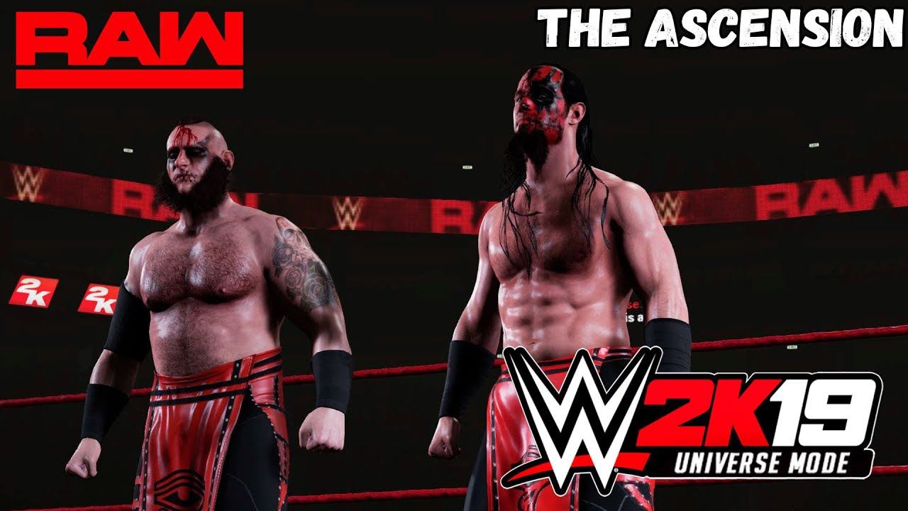 WWE 2K19 Universe Mode - RAW. The Ascension (Русская озвучка) #15