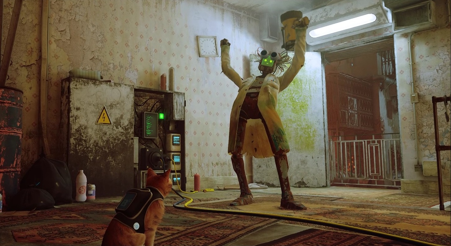 Stray - часть 3. Безумный учёный.