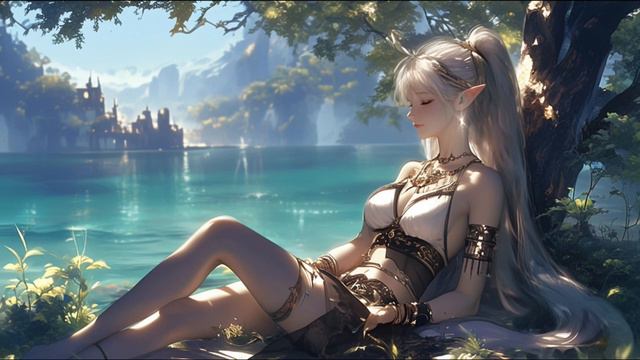 Celtic music - 049 - Relaxing Medieval Music– Female elf sleeping by the lake. Celtic Music. - Ancie