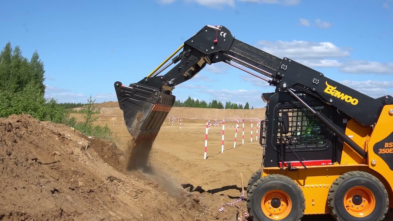 Минипогрузчики BAWOO с бортовым поворотом (Южная Корея) - качество, проверенное временем