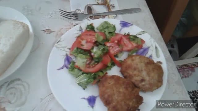 Котлеты с овсяными хлопьями кулинарный рецепт.