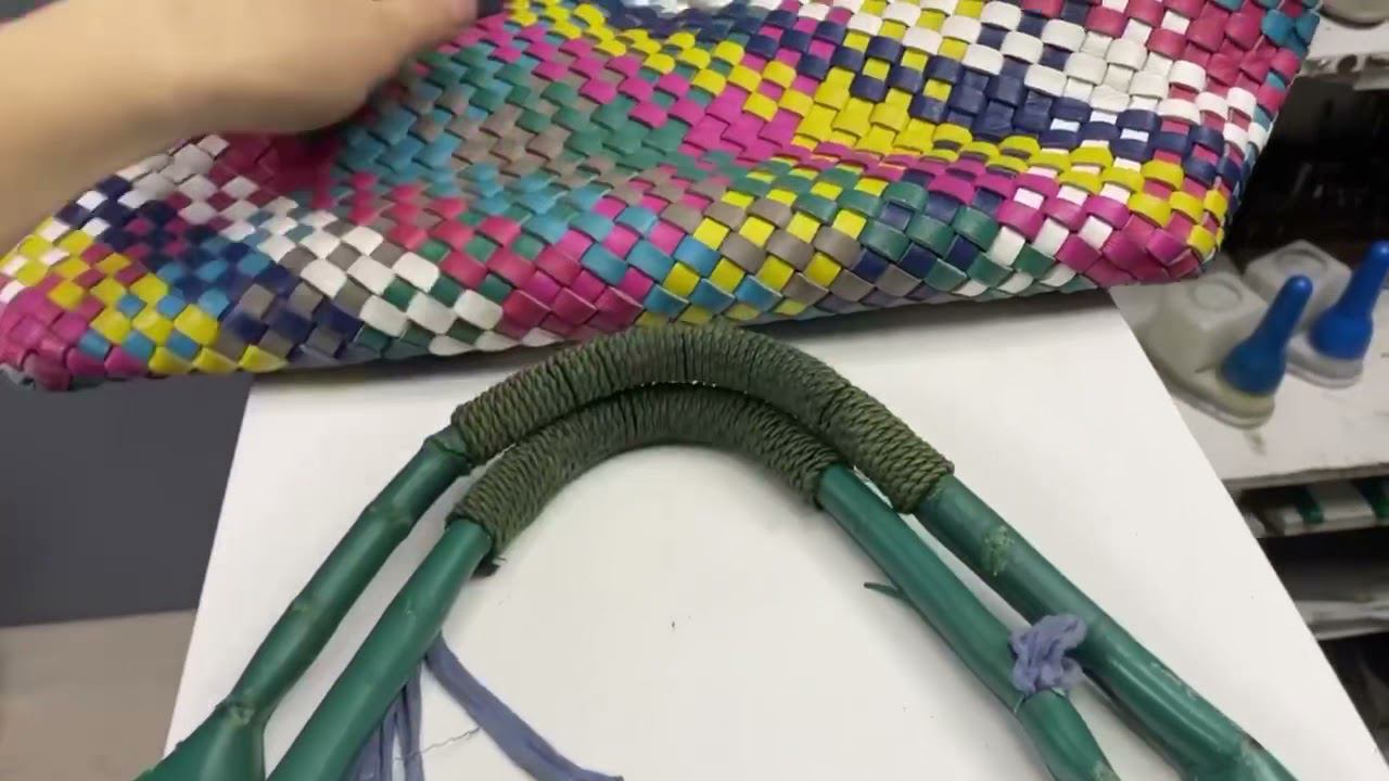 Ремонт сумки Bottega veneta. Замена ручек.