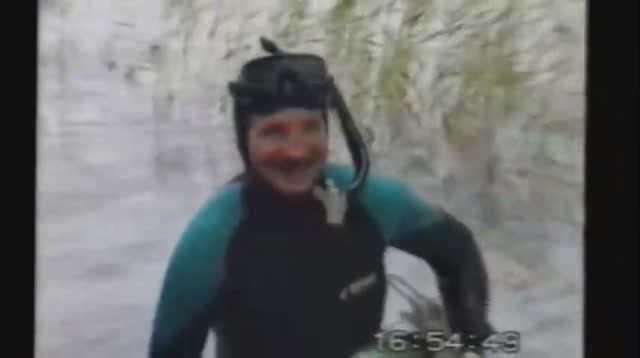 Подводная охота. _Кубок Балтики_ 1998.  Озеро Копанское.