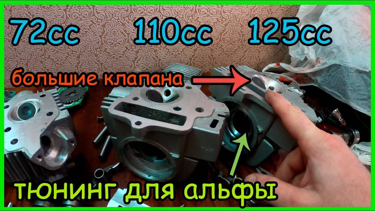 Обзор ГБЦ мопеда альфа