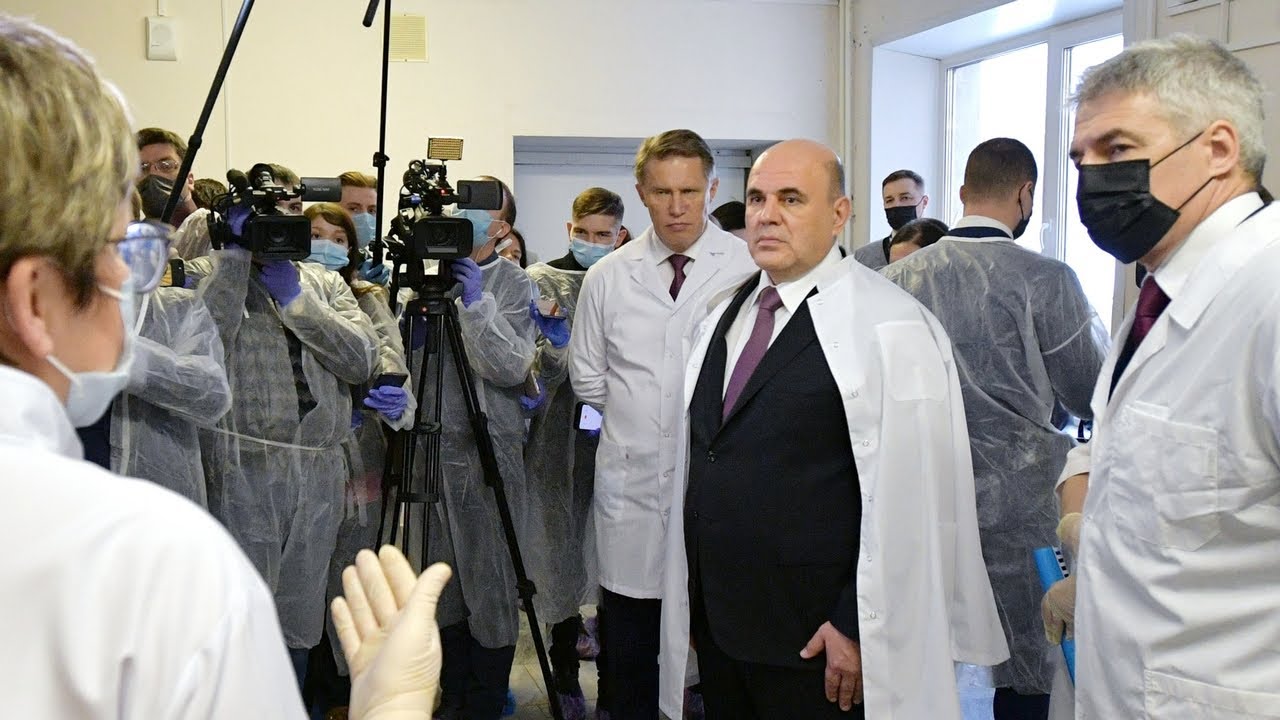 Михаил Мишустин посетил карельскую больницу скорой помощи.mp4