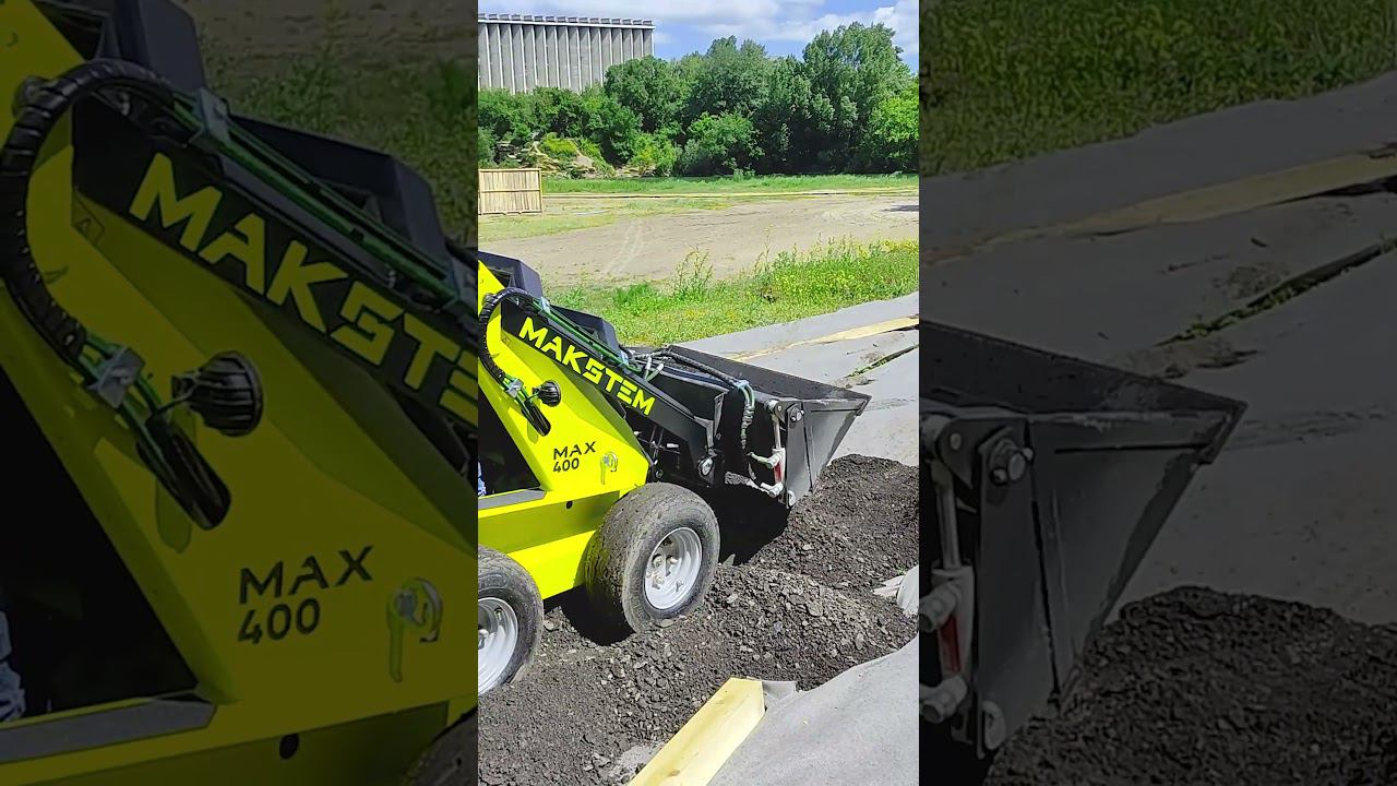 ᐅ Мини-Погрузчик MAKSTEM ❯  ❯ Ковш Челюстной #минипогрузчик #сделановроссии #спецтехника