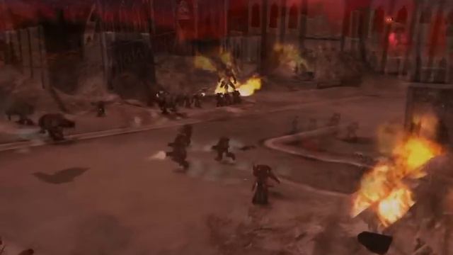 Warhammer 40K Dawn of War — Soulstorm Космодесант Конец компании