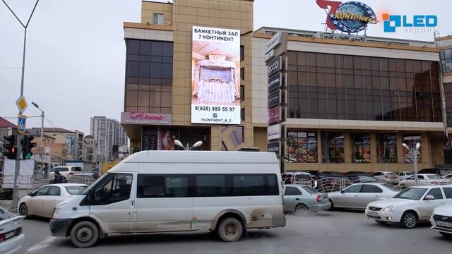 Медиафасад, г. Махачкала, Р16 мм