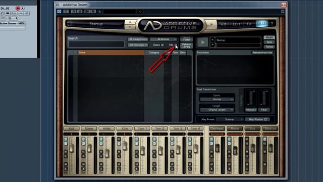 CUBASE - 6 серия - VSTi Addictive Drums.