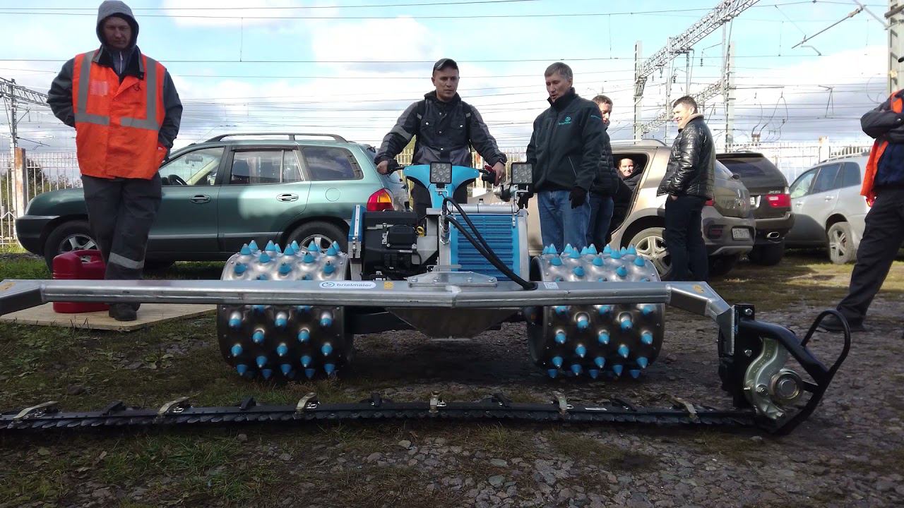 Косилка для высокой травы в РЖД Brielmaier