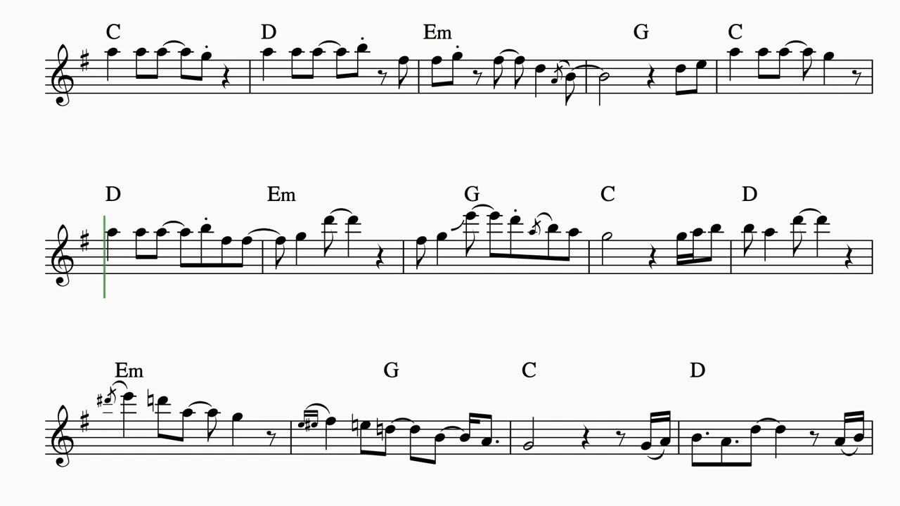 Syntheticsax - Mirage (Sheet music for Saxophone Tenor)