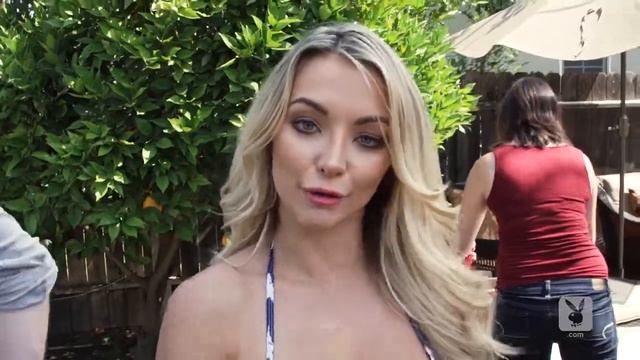 Lindsey Pelas Behind The Scenes and Bloopers of Her Playboy Shoot
