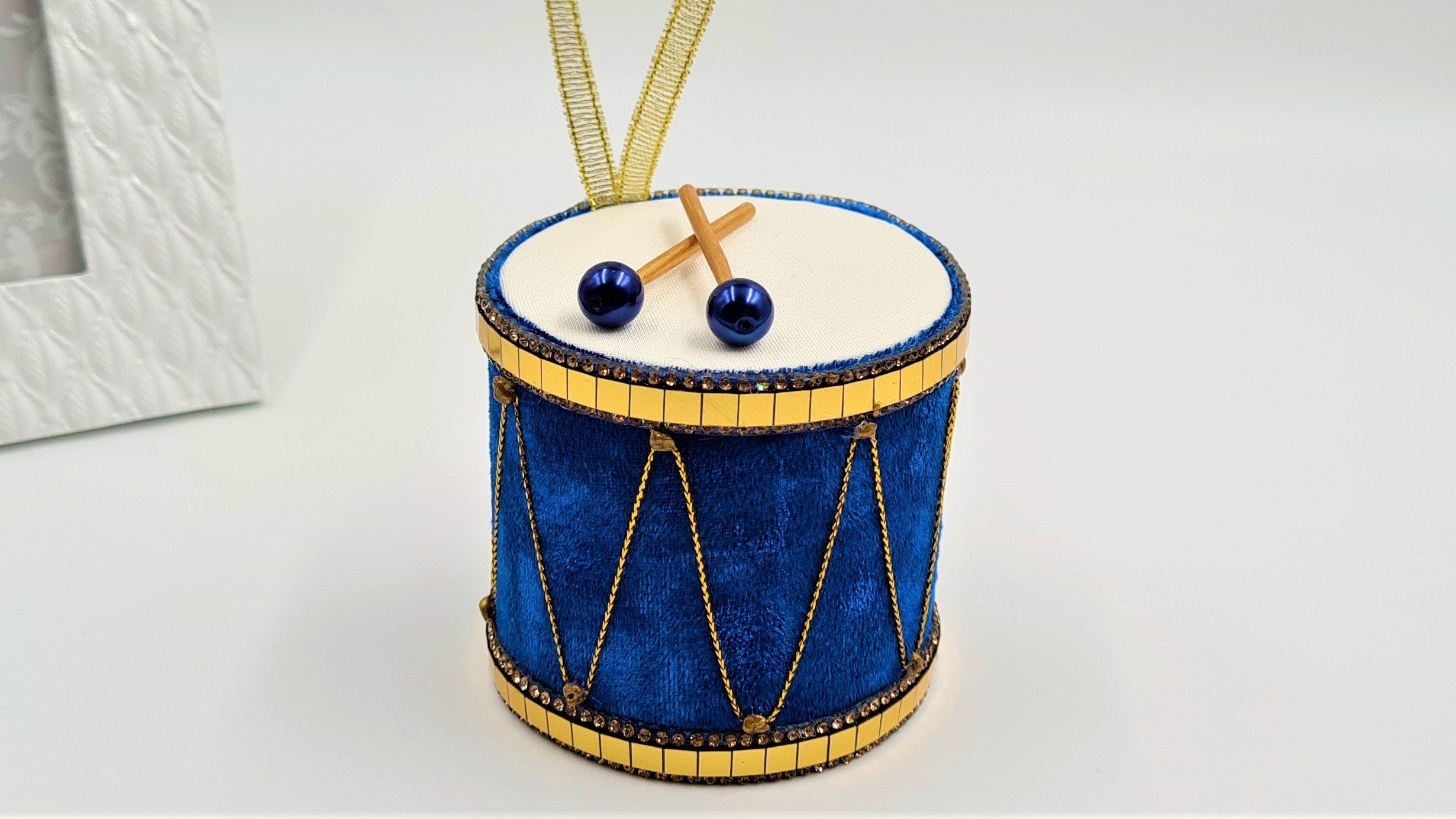 Новогодняя игрушка-барабан своими руками: пошаговое руководство от идеи до декора! Часть 2🎄🎄🎄