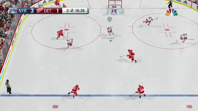 NYR vs DET #NHL 19
