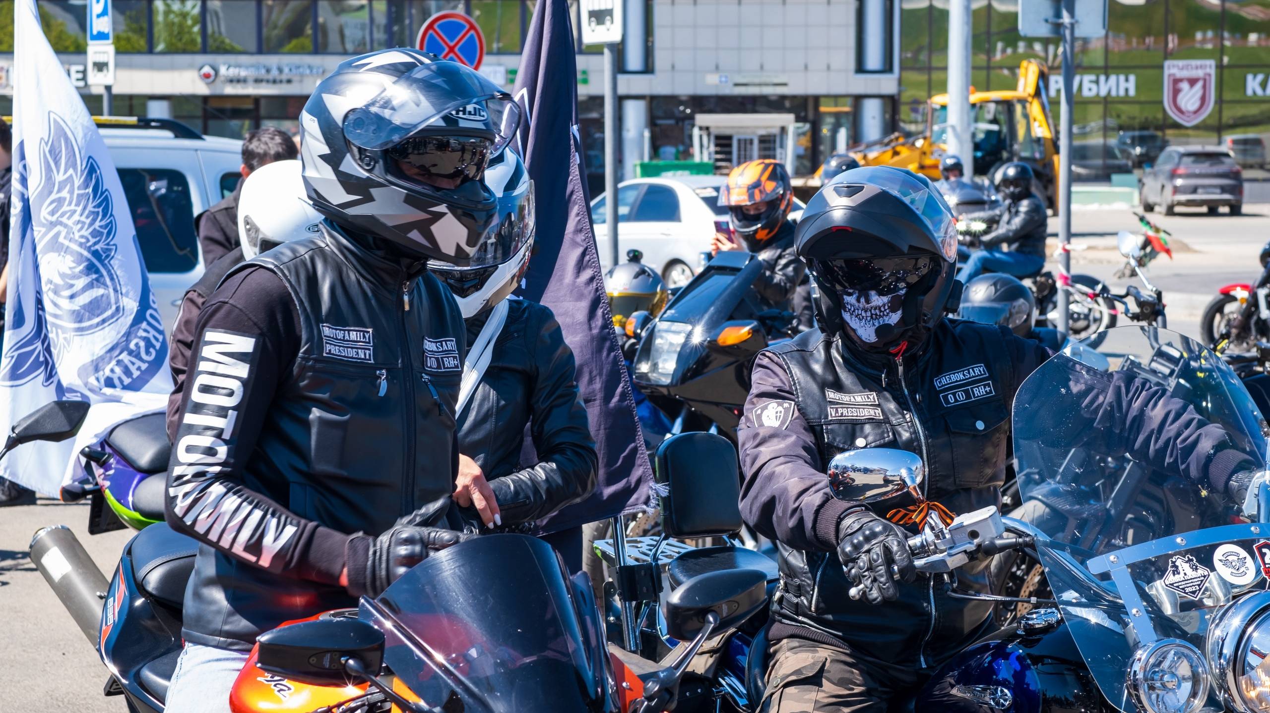 Открытие мотосезона 2024 в столице Татарстана городе Казань.