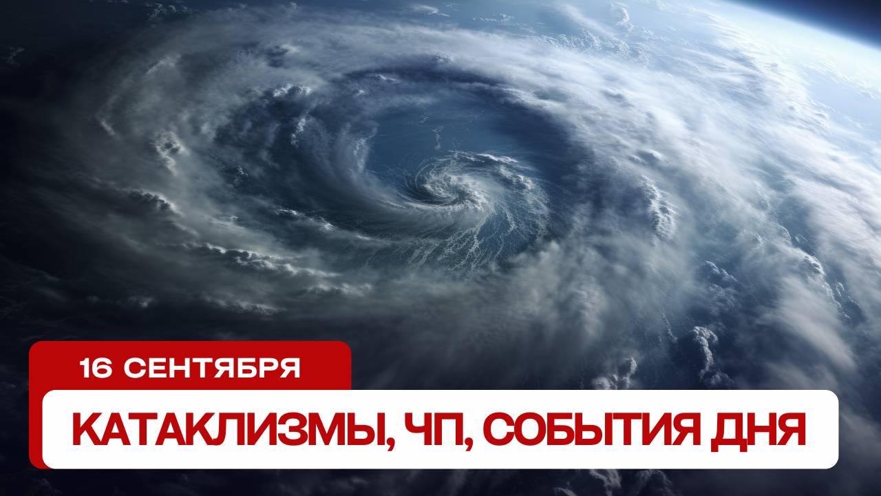 Катаклизмы сегодня 16.09.2024. Новости сегодня, ЧП, катаклизмы за день, события дня