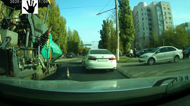 #45 Пропускаем справа грамотно и безопасно для всех