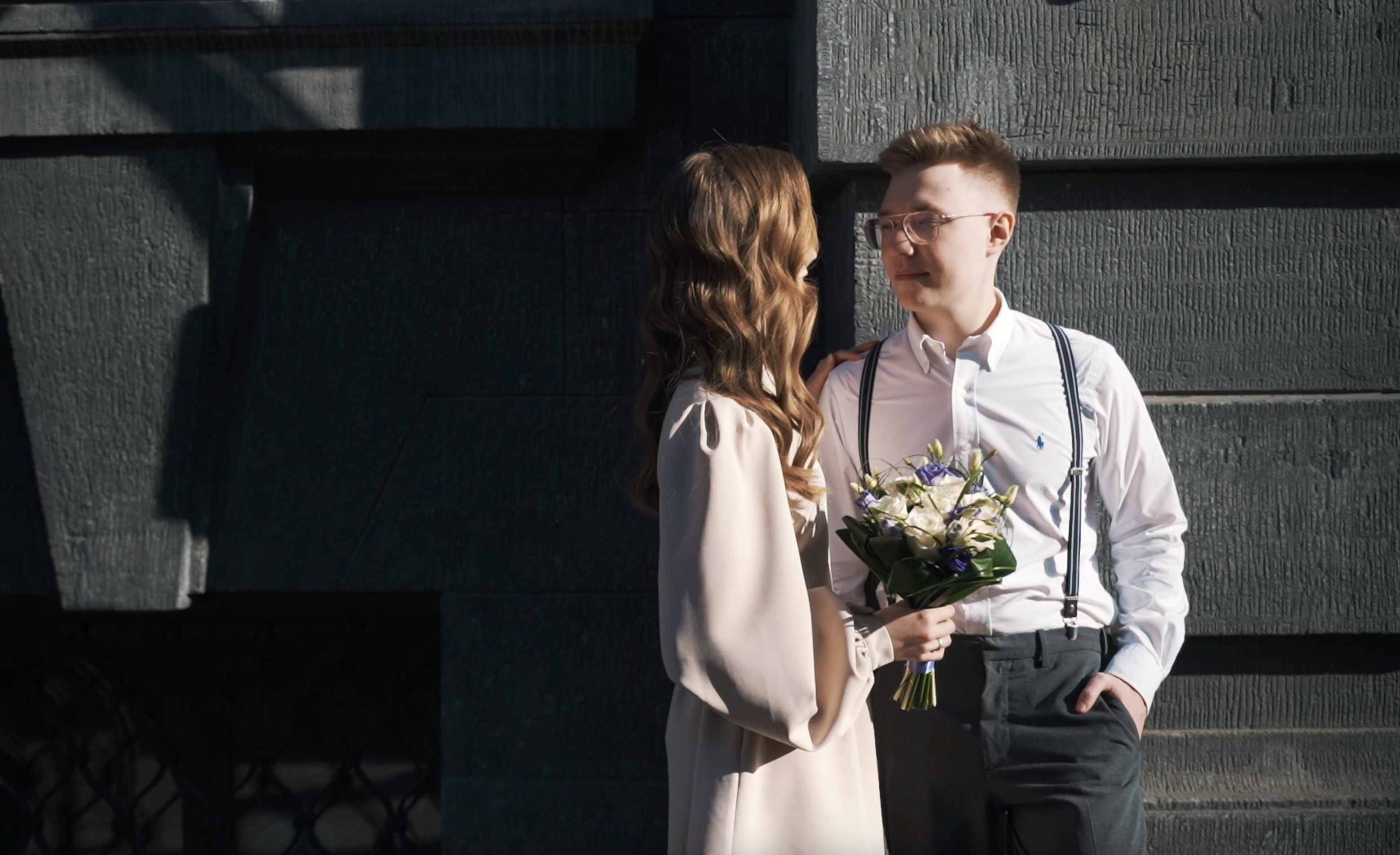 Свадебный клип Василий + Наталья (загс+прогулка)