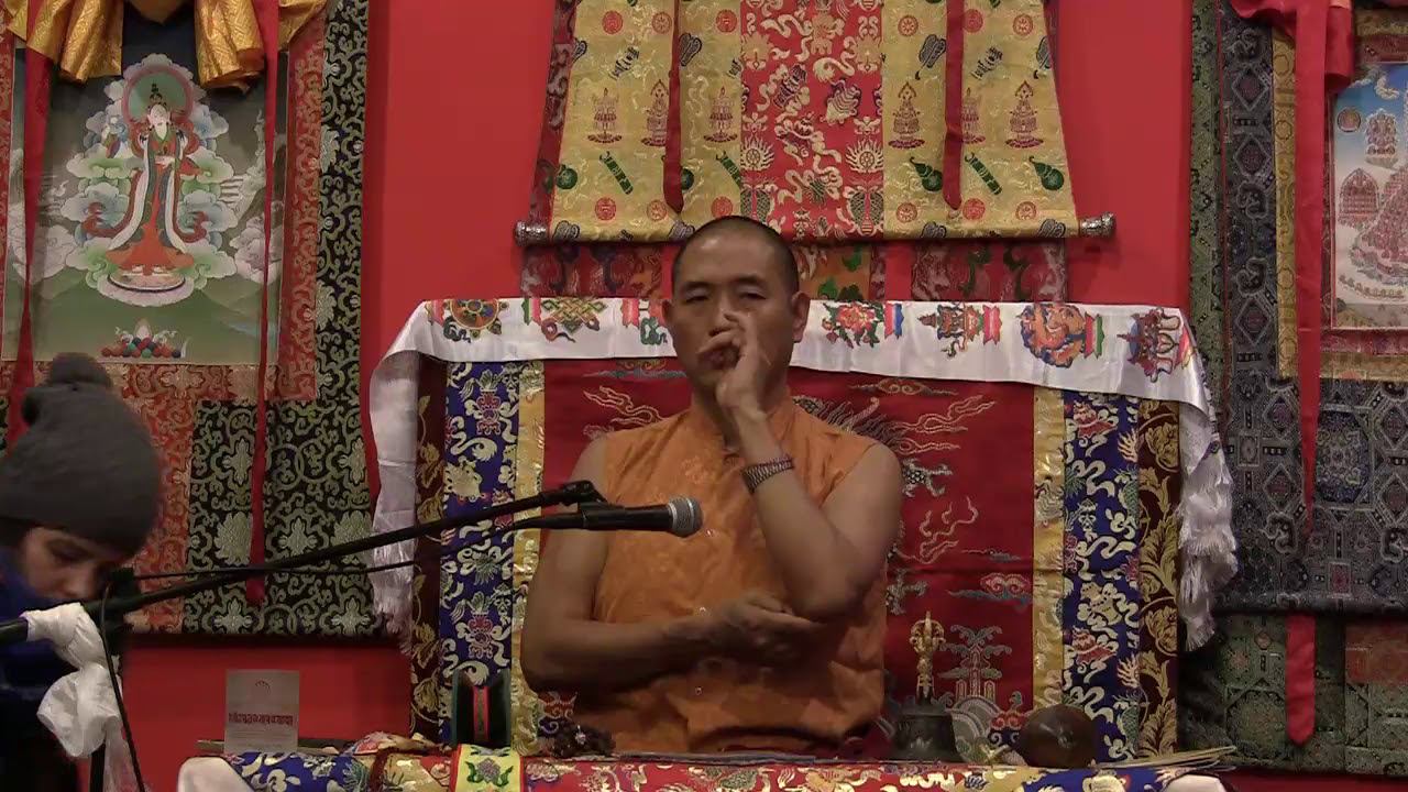 Девятичастное очистительное дыхание: Друпон Церинг Ринпоче