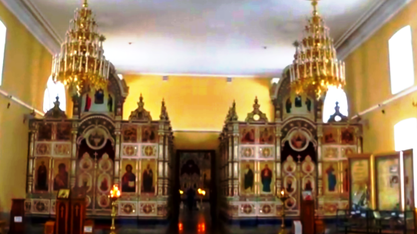 034. Уникальный собор Спаса Преображения - Пять красивейших фарфоровых алтарей!! г. Невьянск