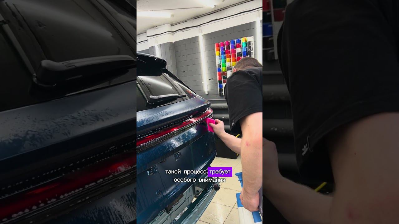 Оклейка автомобиля матовым полиуретаном = Защита + Стиль для Geely Monjaro