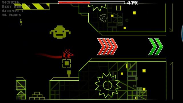 Geometry Dash. Retray showcase 60fps easy