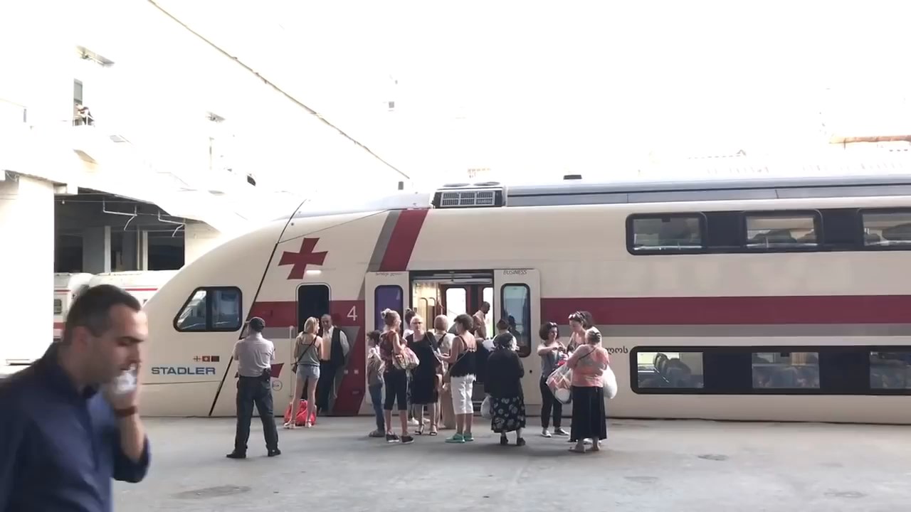 Обзор поезда Stadler «Тбилиси — Батуми»