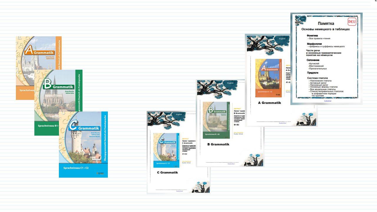 A B C Grammatik Schubert Verlag. Краткий обзор популярных учебников грамматики немецкого.