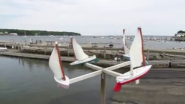 Аэро- и гидродинамика парусного судна - Флюгер из парусных яхт