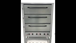 Хлебопечь | Печь хлебопекарная ярусная ХПЭ-500 (оцинков)