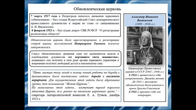 А. Солдаткина, С. Коробов, С. Садовников, А. Вдовкин Борьба с религией в СССР в 1920-1940 гг.