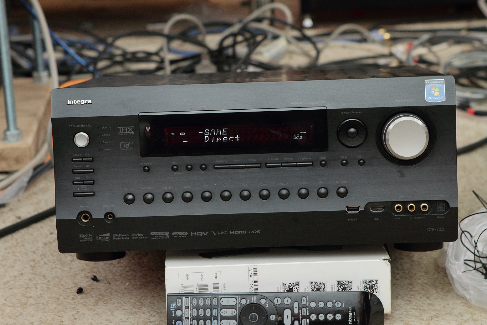 onkyo integra dtr-70.2 high quality home cinema receiver hi-fi