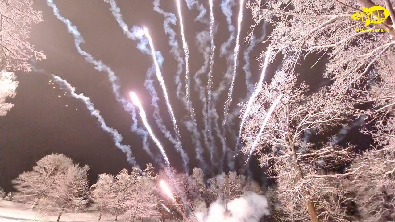 Зимняя сказка - Фейерверк на корпоратив - Пиромания - сказочный салют