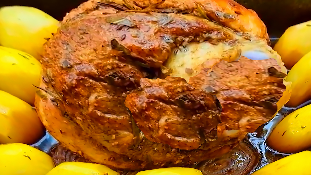 Лучше шашлыка, На праздничный стол, Целая рулька в духовке, Жена готовит Праздничные блюда