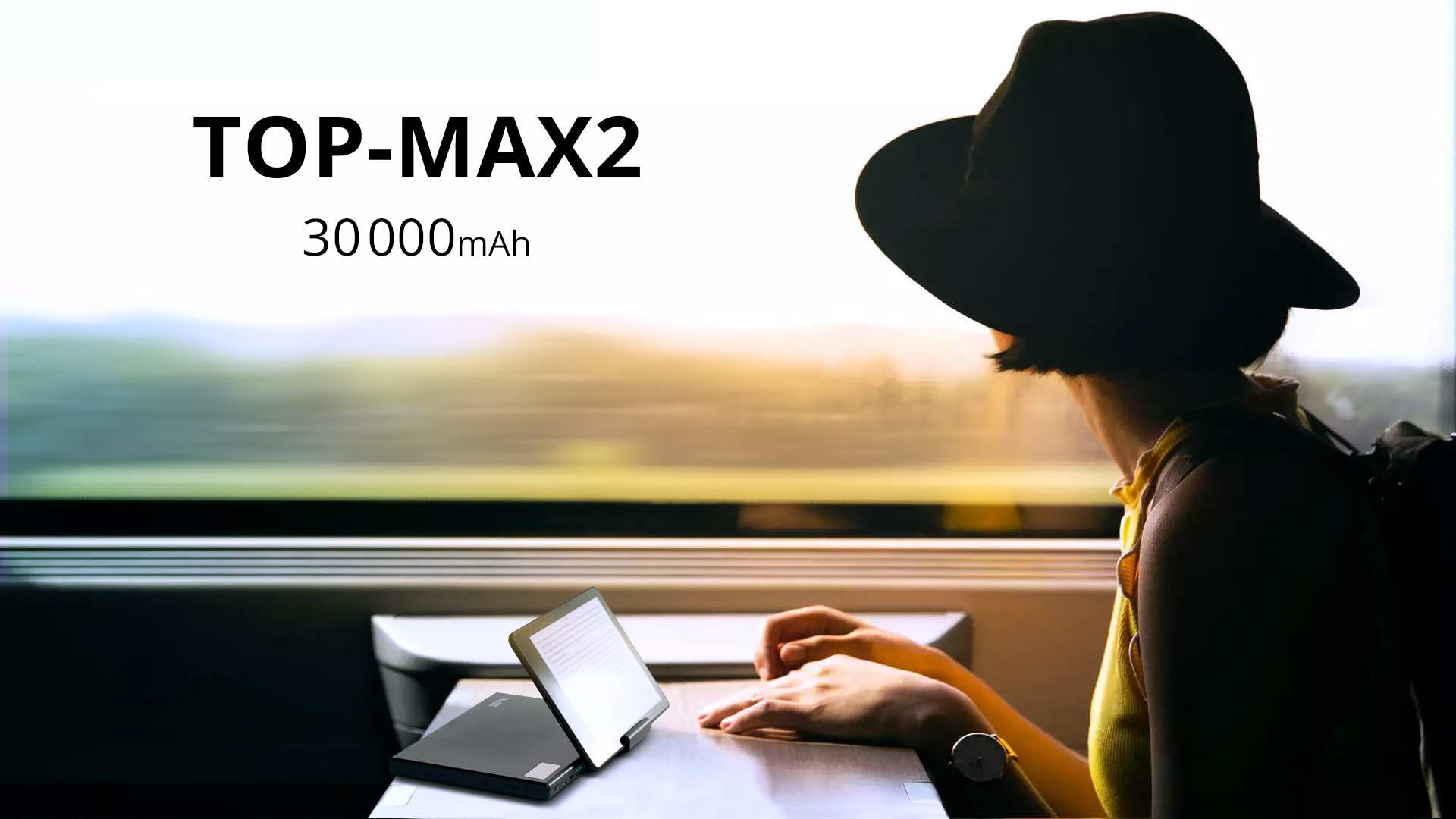 Обзор TopON TOP-MAX2 30000mAh, Type-C PD 18W, Smart USB QC3.0 18W, 2 USB 12W, подставка