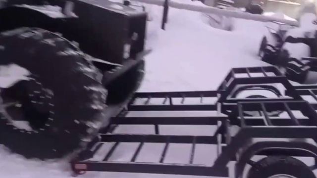 Прицеп для перевозки вездехода / MOTUX