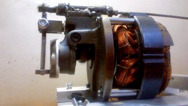 Паровой двигатель из компрессора холодильника