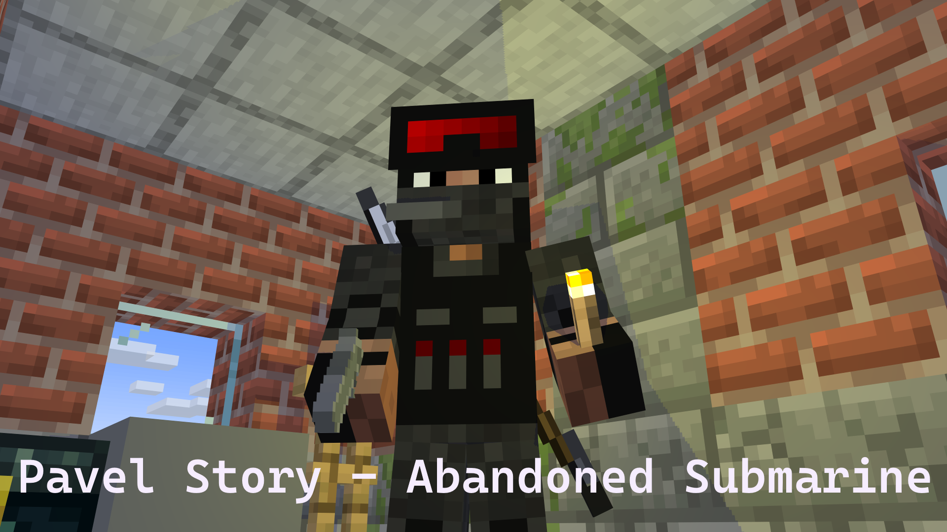 Майнкрафт: прохождение карты "Pavel Story - Abandoned Submarine" часть первая