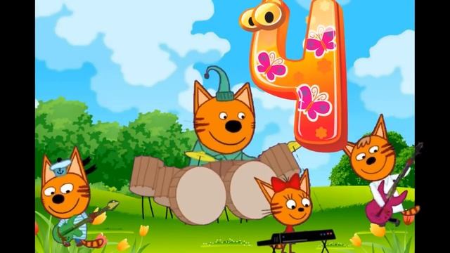 Мультик Три Кота. Синий Трактор и Три Кота. Развивающий мультик для детей.