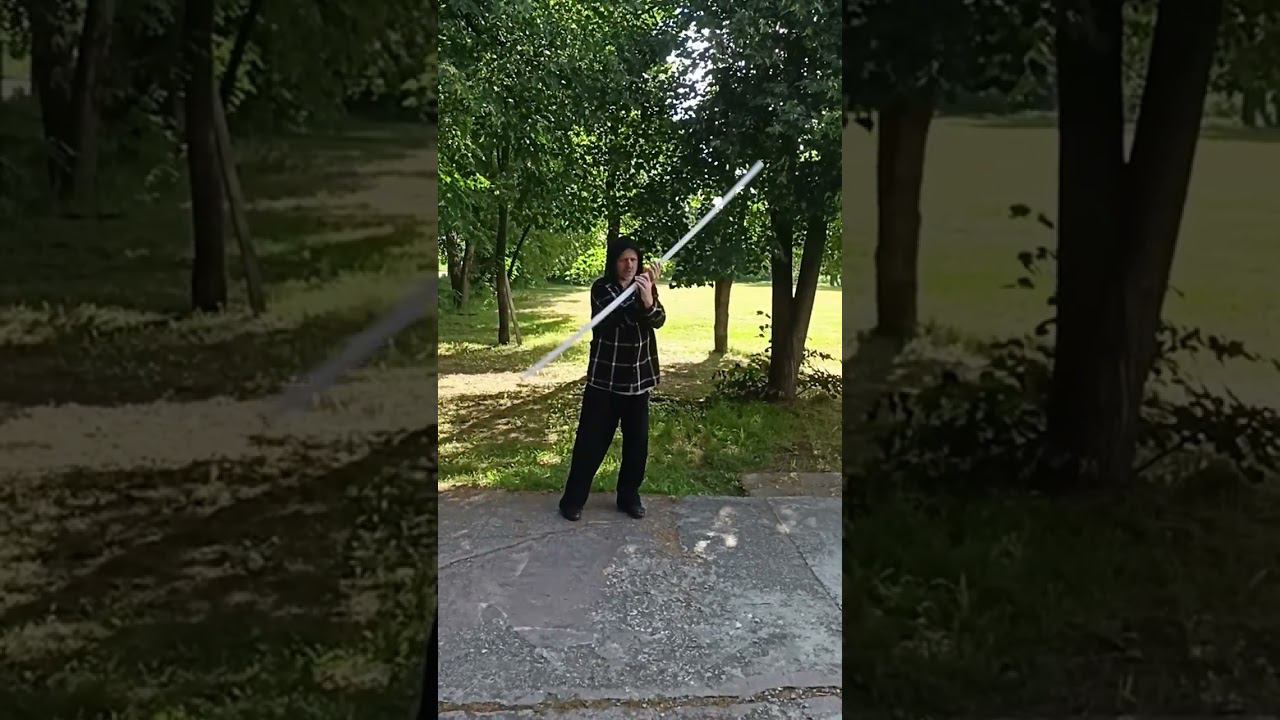 Вращение шеста. Тайцзицюань. #kungfu #даосскиепрактики #цигун #двигайся_в_потоке #shortsart